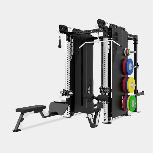 Functional Trainer 3 in 1 With Half Rack - inpekstrength